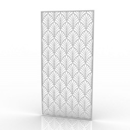 3D Model Screen | Category: "Decor Panels" - Screen Set