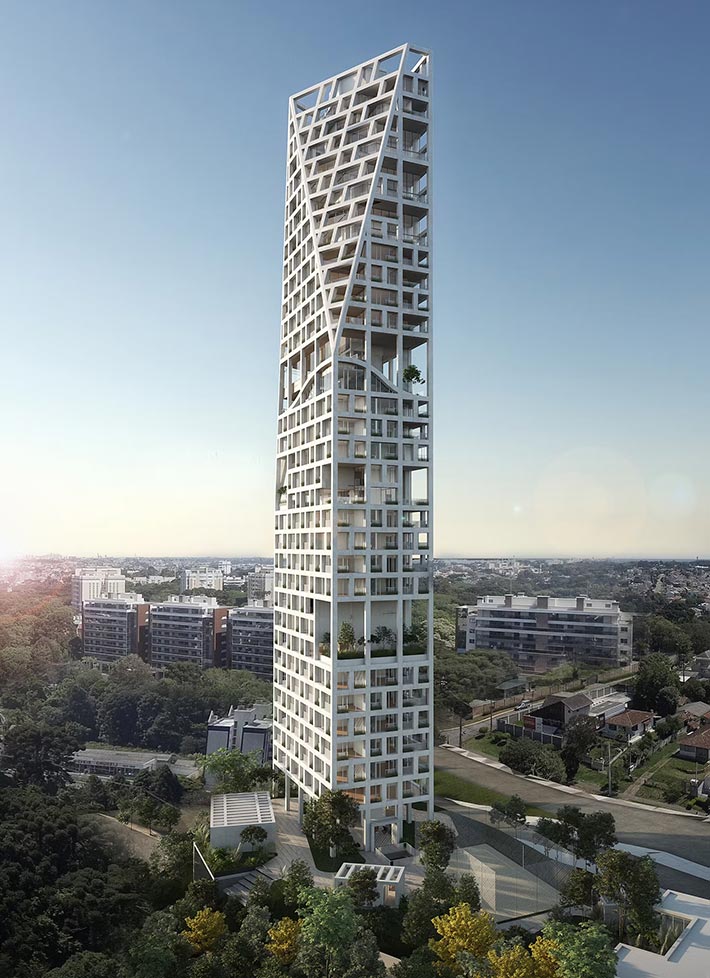 AGE 360 residential tower, Curitiba, Brazil
