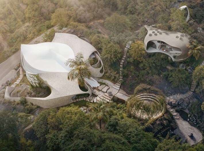 Pantheon residence by NIKO Architect, Thailand